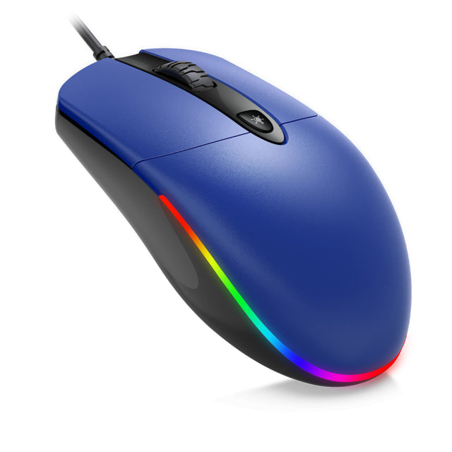 Jelly Comb USB Wired Mouse RGB Backlit Optical Silent Computer Mouse 1 ...